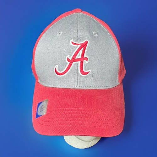 New Alabama Crimson Tide Baseball Hat Cap, V Back, Maroon, Gray & White ...