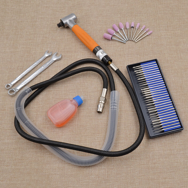 90 Degree 3MM Pneumatic Micro Grinders Angle Air Micro Die Grinder Tool ...