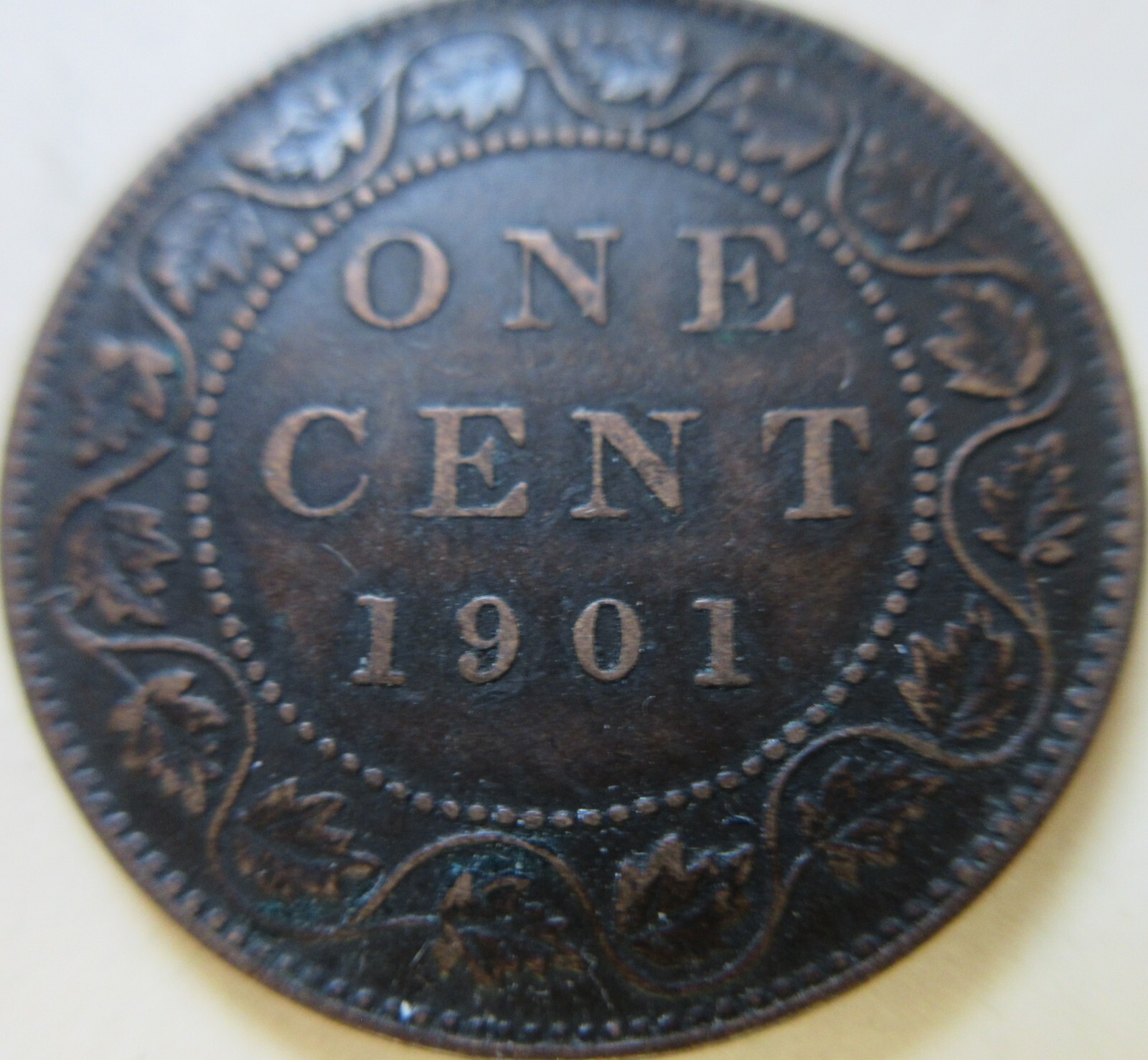 1901 Canada Large Cent Coin. VF NICE GRADE PENNY 1p 1c (PR) | eBay