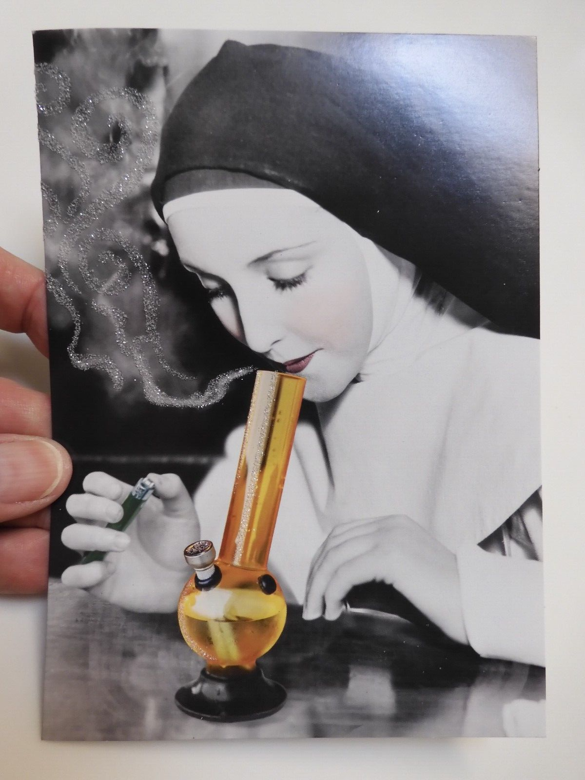 3 Cards from Designer Greetings Happy Birthday Nun Hope Birthday is LIT ...