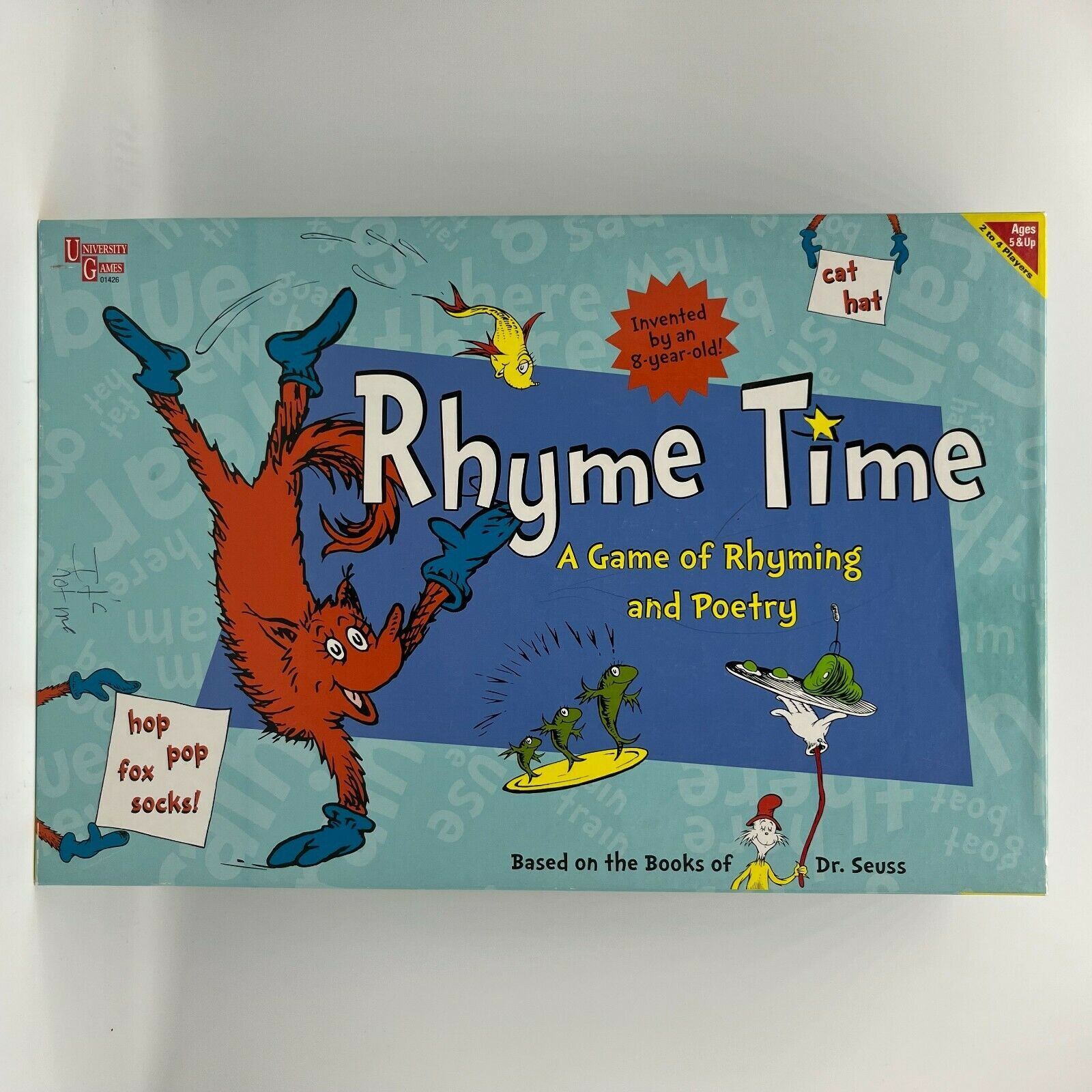 Dr Seuss Rhyme Time A game of Rhyming and Poetry Complete Game 4 ...