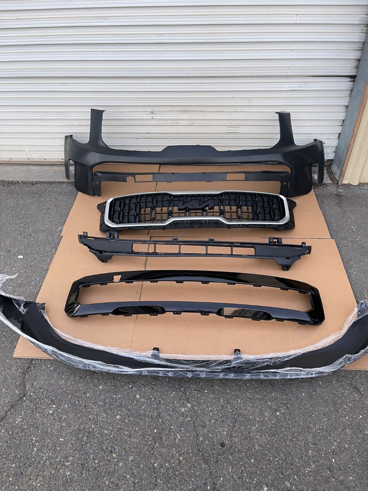2023-2025 Kia Telluride Front Bumper Grille 6 Pieces Complete Set KIA ...