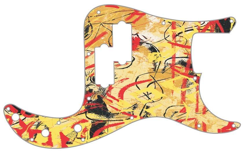 P Bass Precision Pickguard Custom Fender 13 Hole Guitar Pick Guard ...