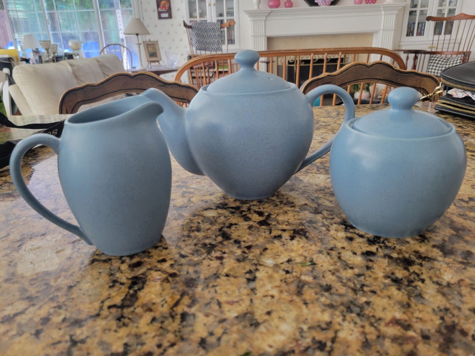Noritake Colorwave Small Ice Blue Stoneware Teapot with Lid EUC | eBay