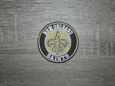 New Orleans Saints Football Embroidered Iron On Patch 3" x 3" | eBay