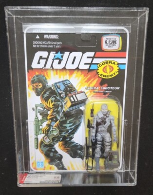 2008 Hasbro GI Joe Cartoon Series Cobra Saboteur Firefly AFA U9.0 ...