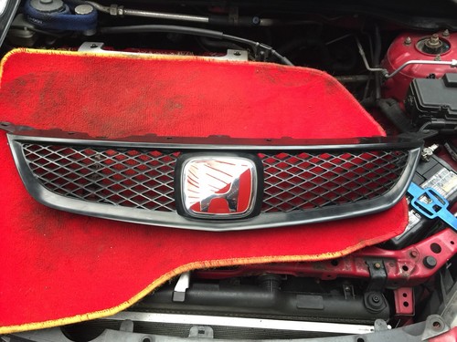 GENUINE HONDA CIVIC TYPE R Ep3 Facelift GRILL 2004-2006 Ep3 Ep2 | eBay