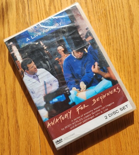 Anatomy For Beginners A Live Medical Autopsy 2-DVD Set Body Worlds NEW ...