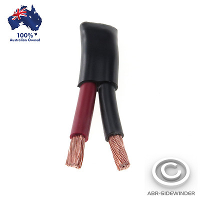 ANDERSON PLUG WIRE 140AMP 2 CORE CABLE - 2x 6 B&S 6awgTWIN CORE ...