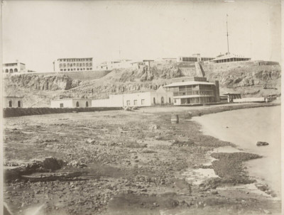 1870's PHOTO - ADEN YEMEN BUILDINGS ON THE COASTLINE | eBay