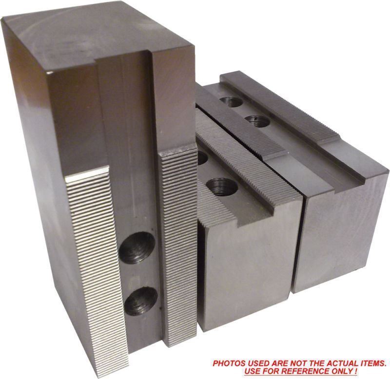 1 Set KT-12250F Steel Soft Jaws Chuck Kitagawa Samchully USST 3pc Lathe ...