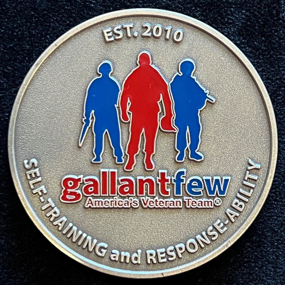 Gallant Few Patriot Challenge America's Veteran Team Challenge Coin | eBay