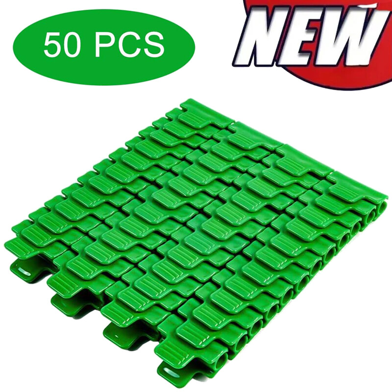 Green Pipe Clamps Stakes Greenhouse Row Cover Netting Film Garden Hoop ...