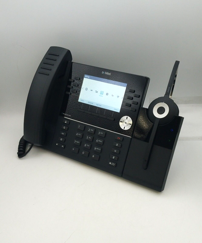 Mitel MiVoice 6930 (50006769) IP Phone with Jabra DECT Headset (5 In ...