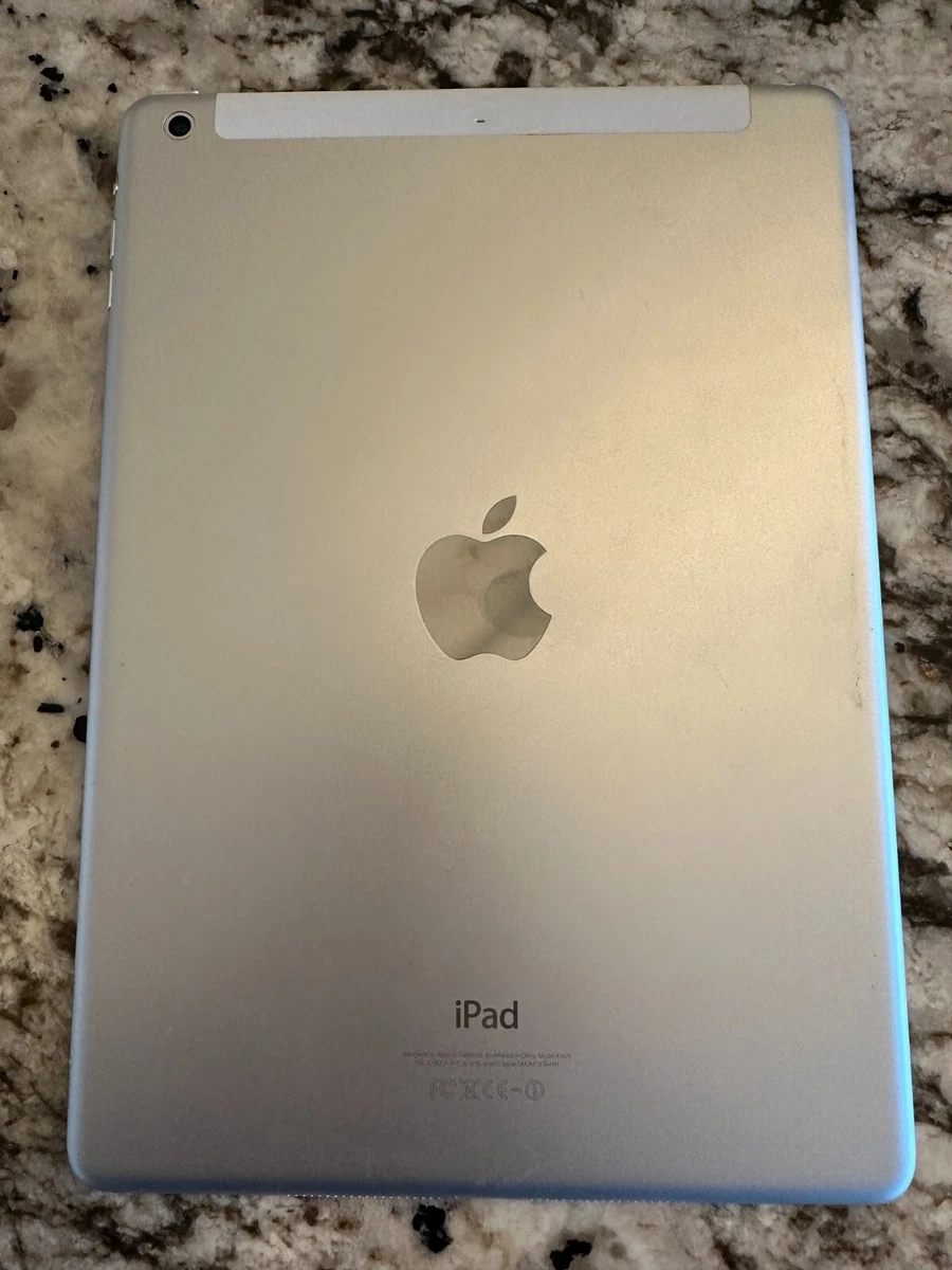 Ipad Air Silver Back