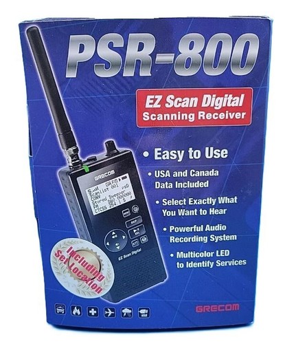 GRECOM PSR-800 EZ Scan Scanner -Factory Upgraded To DMR With Latest ...