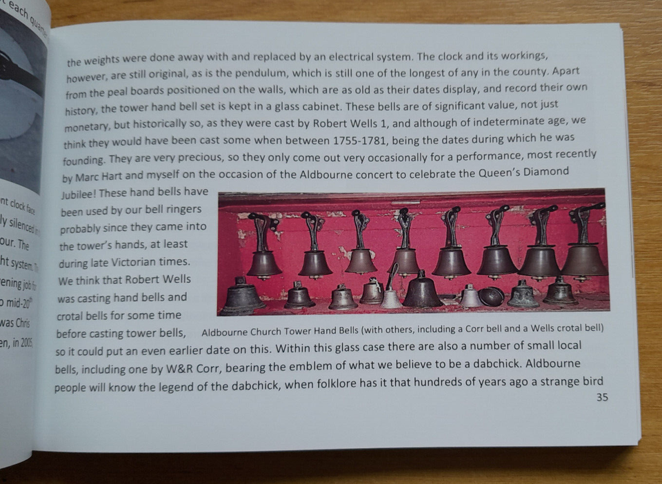 'ALDBOURNE - THE HOME OF THE HAND BELL & CROTAL BELL' BY TERRY GILLIGAN ...