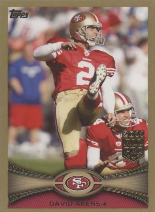 2012 Topps - All-Pro David Akers #382 Gold /2012 for sale online | eBay