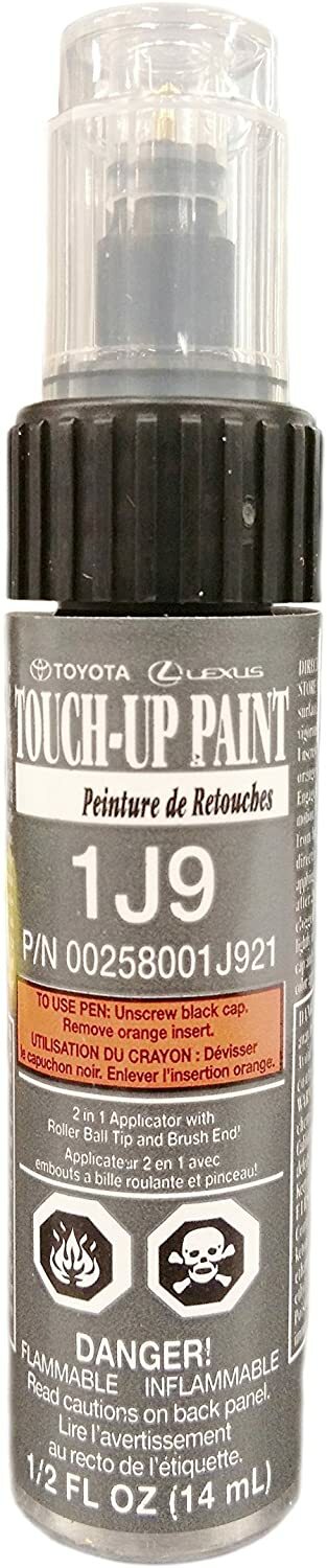 Toyota Touch-Up Paint 1J9 Celestial Silver Metallic : 00258-001J9-21 | eBay