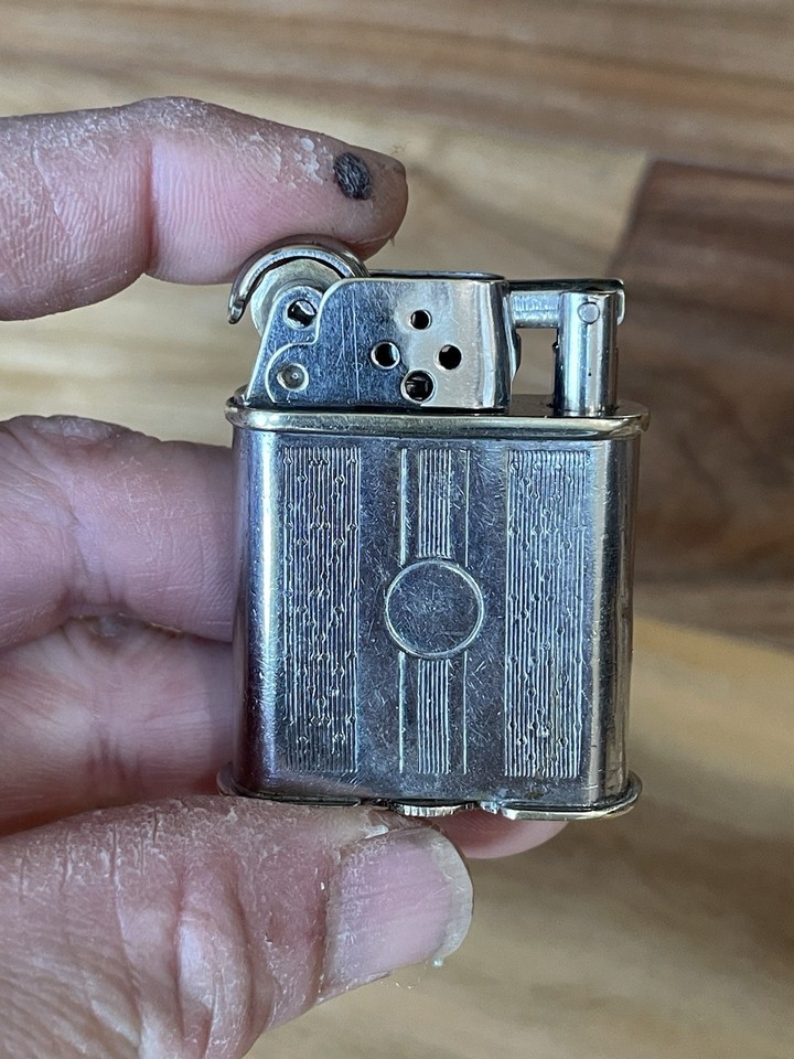 Vintage Lift Arm Ministry of Finance Pocket Lighter ( French) Working ...