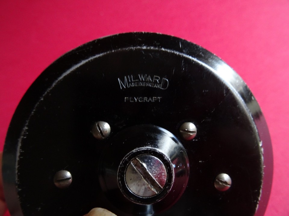 A VINTAGE 3 1/2" MILWARDS FLYCRAFT TROUT FLY FISHING REEL | eBay