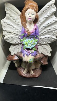 Ceramic Fairy Figurine– Hand-Painted – Collectible Decor | eBay