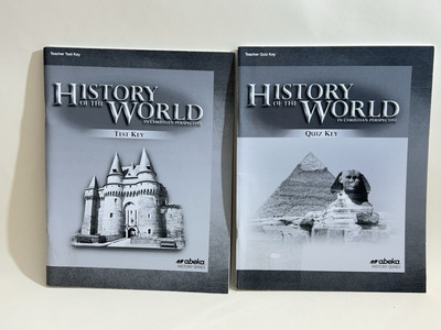 A Beka History Of The World Teacher Quiz Key And Test Key UNMARKED | eBay