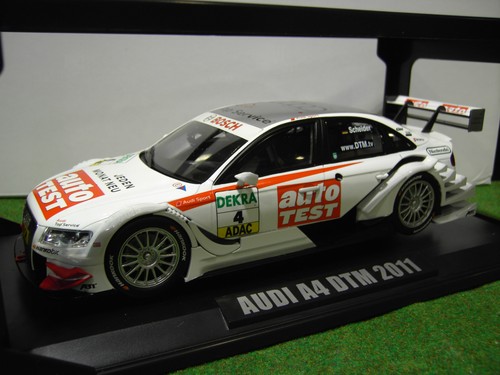 AUDI A4 DTM 2011 #4 audi sport TEAM Scheider 1/18 NOREV 188337 voiture ...