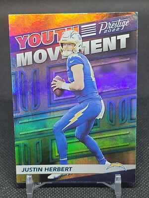 2022 Prestige Youth Movement #16 Justin Herbert BBSC2 | eBay