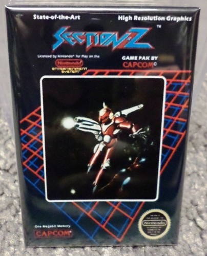 Section Z Nintendo NES Vintage Game Box 2" x 3" Fridge Locker MAGNET | eBay