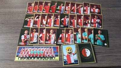 Panini Feyenoord Complete Set Stickers with Rookies Legends Dutch ...
