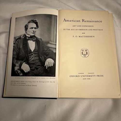 American Rennaissance Art and Expression in the Age of Emerson and ...