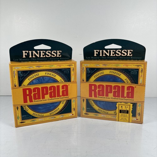 VTG 2000 RAPALA Finesse Premium Fishing Line 8 Pound Test 360 Yard NEW ...
