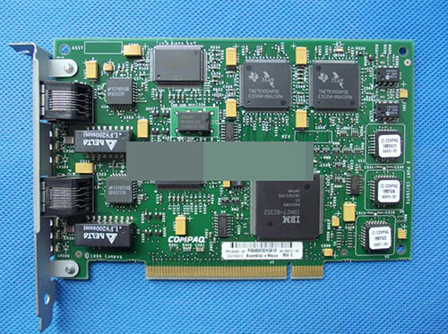 1pc used COMPAQ 2 PORT 10/100TX 006314-001 Collection card | eBay