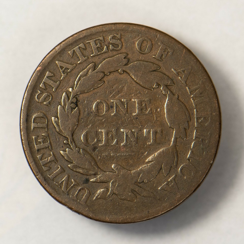 1827 CORONET HEAD 1C LARGE CENT ** EARLY US COPPER Lot#R125 | eBay