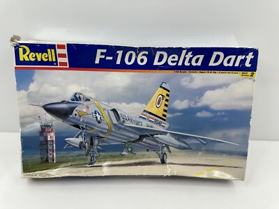 Vintage 2005 Revell F-106 Delta Dart Model Kit 1:48 Gray | eBay