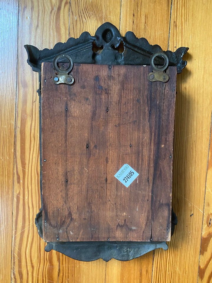 Antique Renaissance Style Wall Safe Bronze Wall Mount Cabinet Lock Box ...