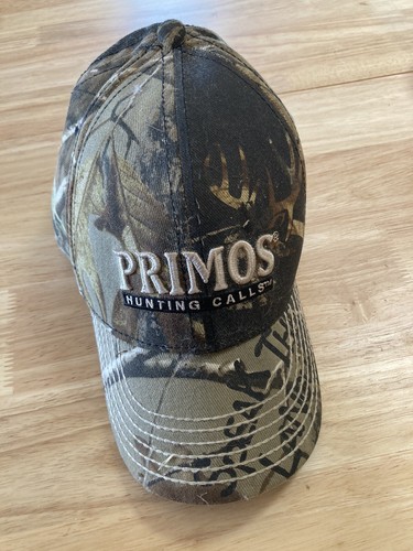 Primo’s Hunting Calls mens baseball cap size L/XL camouflage stretch | eBay