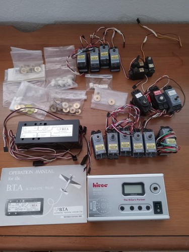 16 Lot FUTABA/JR Servo RC Model Plane Aircraft Servos With Hardware | eBay