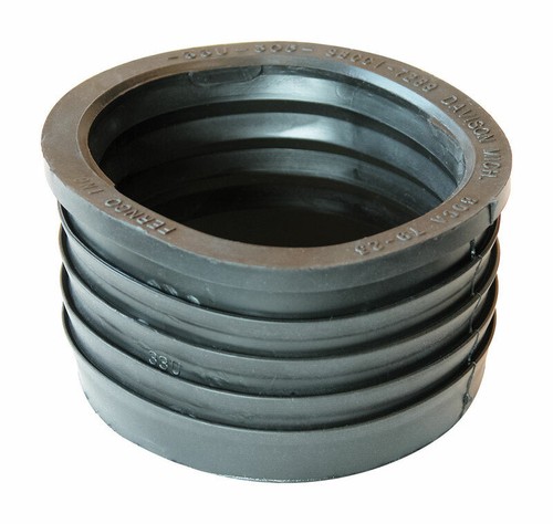 Fernco Schedule 40 3in Hub x 3in Dia Hub Flexible PVC Donut Fittings ...