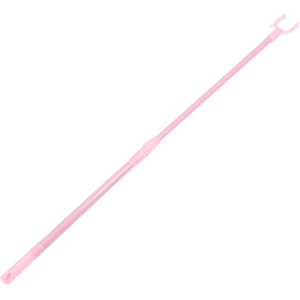 Clothes Fork Travel Drying Stick Laundry Rod Reach Clothing Pole | eBay