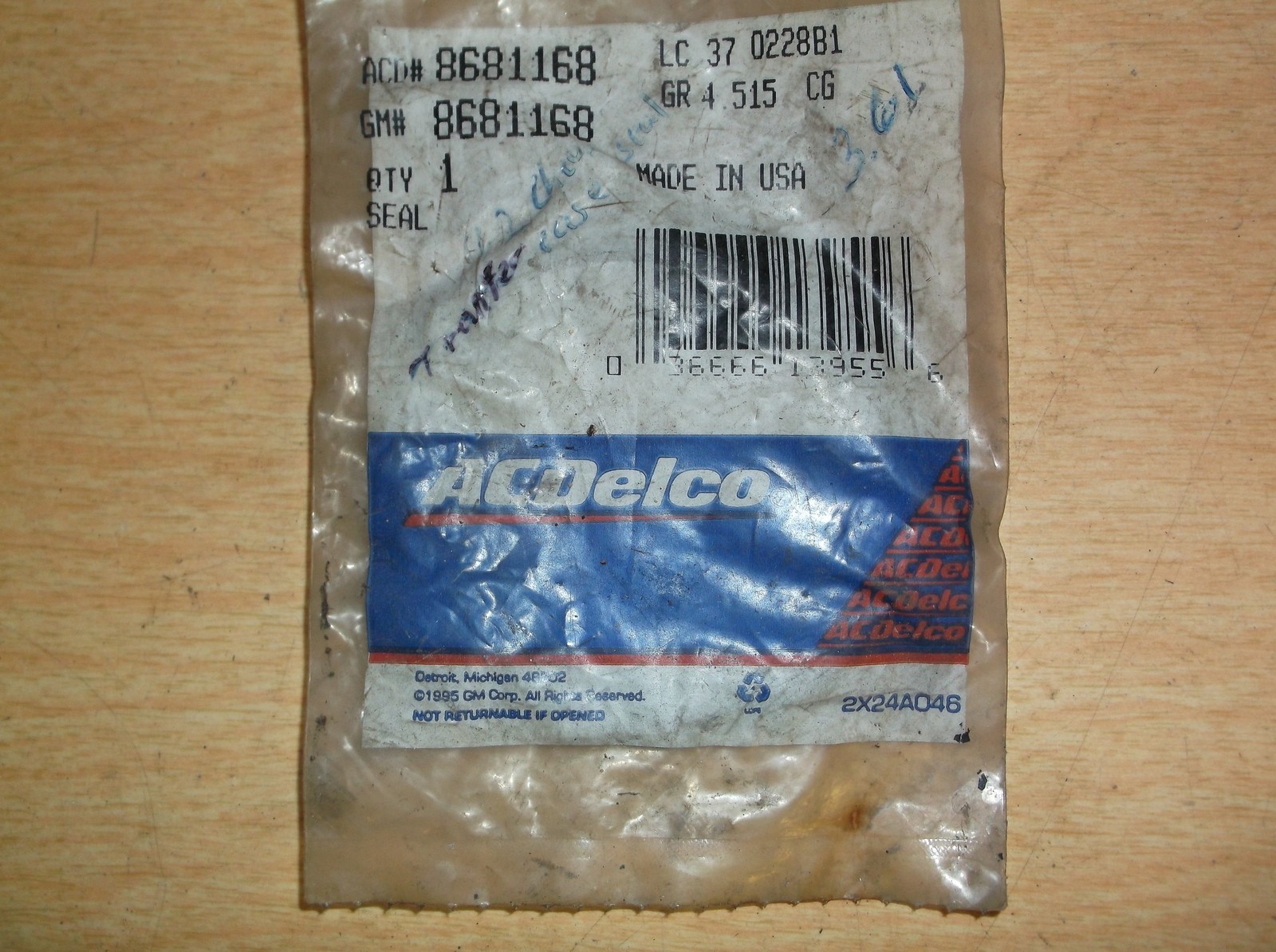 NEW GM 8681168 Transmission Extension Housing Gasket Delco, Lot of 2 | eBay