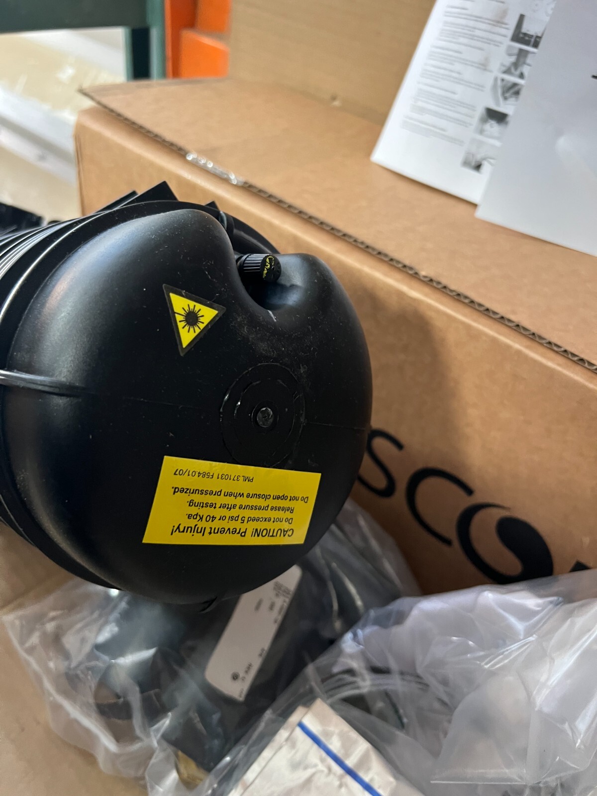 TYCO Commscope FOSC-400 A8 12-1-BGV-A Fiber Optic Splice Closure NOS ...