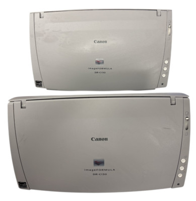 LOT Of 2 Canon ImageFormula DR-C130 M111141 Color Document Scanner | eBay