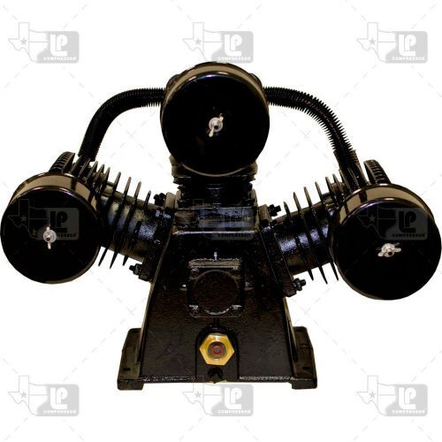 NEW! LP Compressor-Single Stage Compressor Pump-3 Cyl, 2.5-5 HP!! | eBay