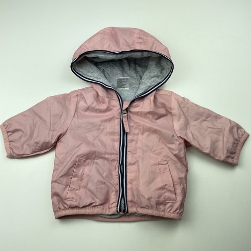 Girls size 0000, Baby Berry, cotton lined lightweight spray jacket ...