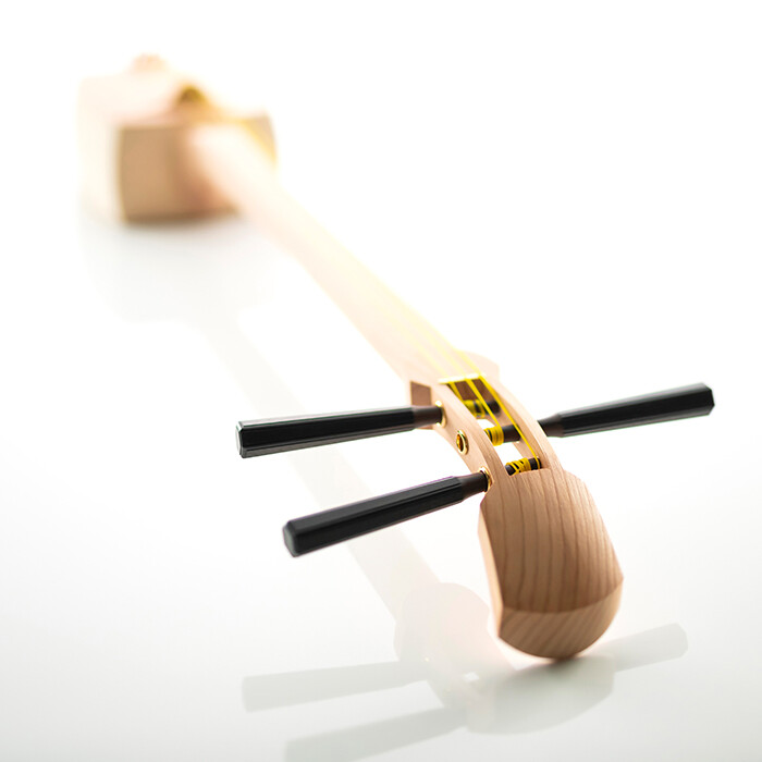 Kokyu made from wood Japanese traditional instrument "Forest kokyu ...
