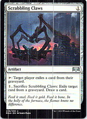 Scrabbling Claws Magic The Gathering Ravnica Allegiance Light Play | eBay