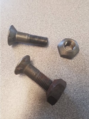 Superior Sickle Bar Mower Tapered hold down bolt | eBay