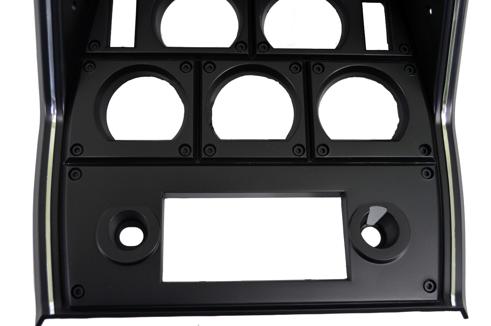 1981 - 1982 Corvette Center Dash Radio Instrument Gauge Bezel Surround ...